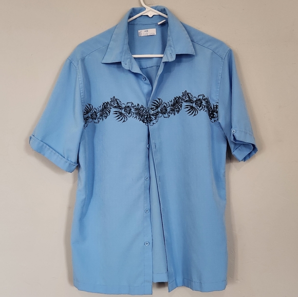 Cafe Luna | Shirts | Cafe Luna Mens Hawaiian Button Front Casual Shirt ...